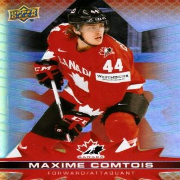 UPPER DECK | Toys | Maxime Comtois 222022 Tim Hortons Team Canada ...